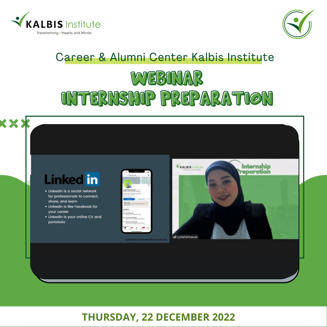 Kalbis Career Alumni Center | Be yourself